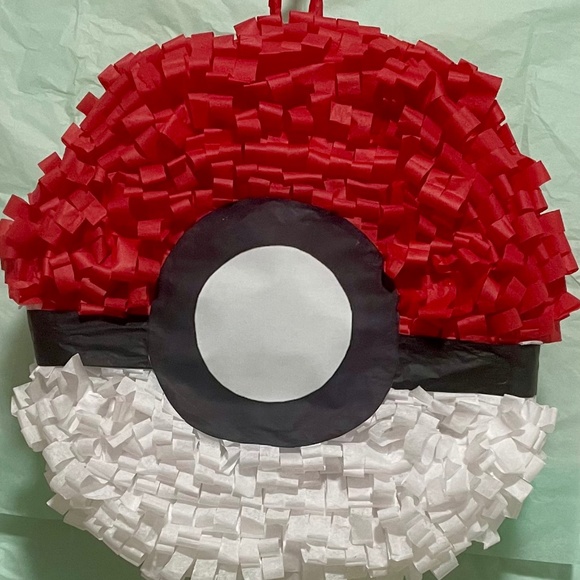 Custom Made Piñata | Toys | Pokemon Round Pinata | Poshmark